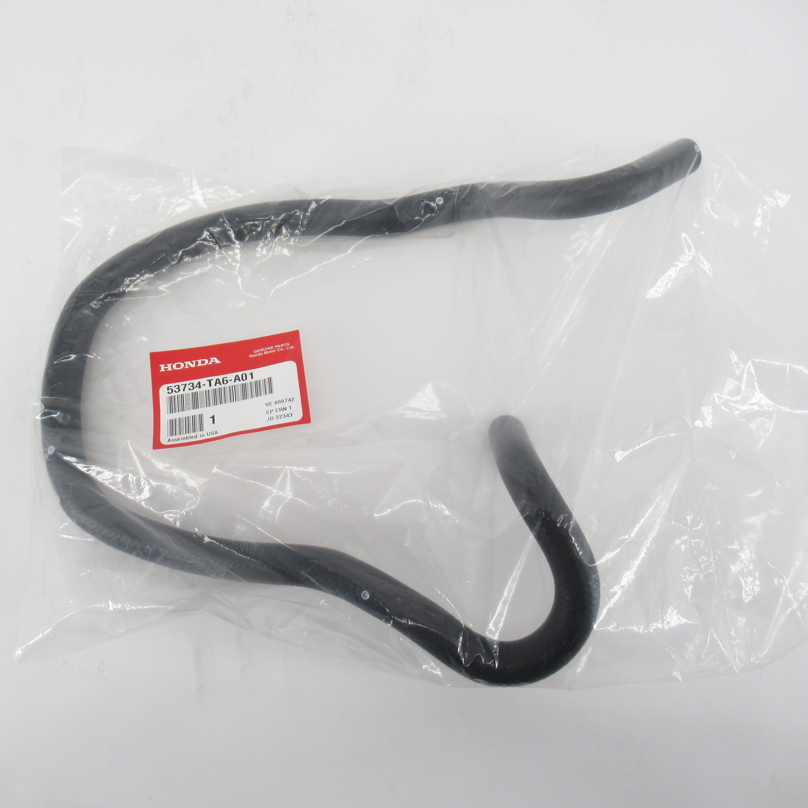 Genuine OEM Honda 53734-TA6-A01 Power Steering Return Hose 2008-2012 ...