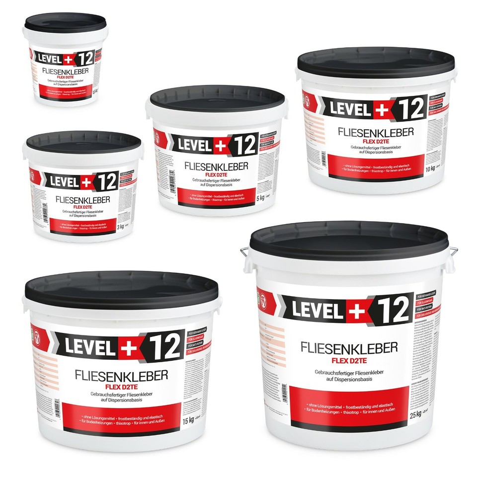 Dispersionkleber 25 Kg Fertig-Fliesenkleber Weiß Flexmörtel Steinkleber ...