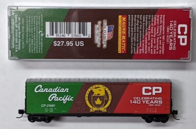 MTL Micro-Trains 18100160 Canadian Pacific CP 21681 "140 years" 50 foot ...