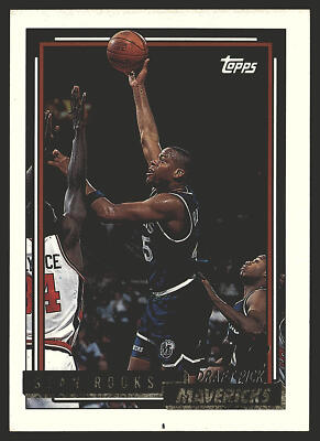 1992-93 Topps #292 Sean Rooks Gold | eBay
