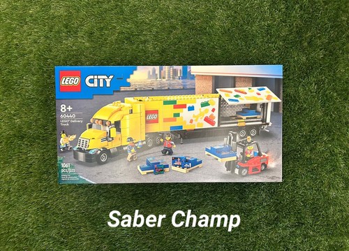LEGO 60440 Yellow Delivery Truck | eBay