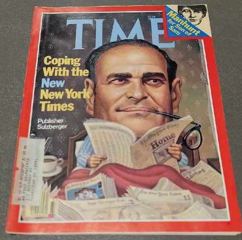 Time Magazine August 15, 1977 New York Times | eBay