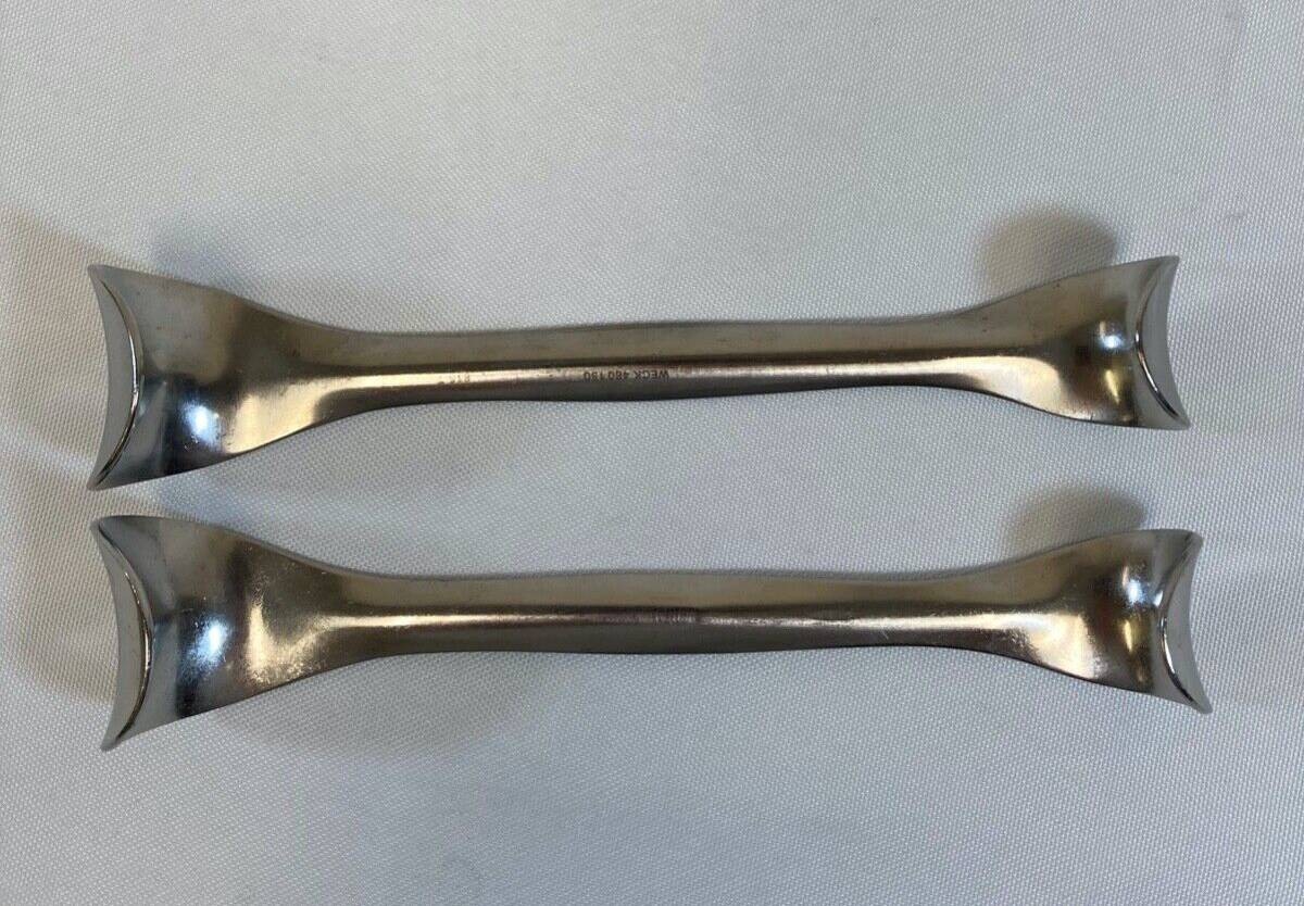 Pair of V. Pilling Weck 480150 Double-Ended Goelet Retractor 4cm x 3cm ...