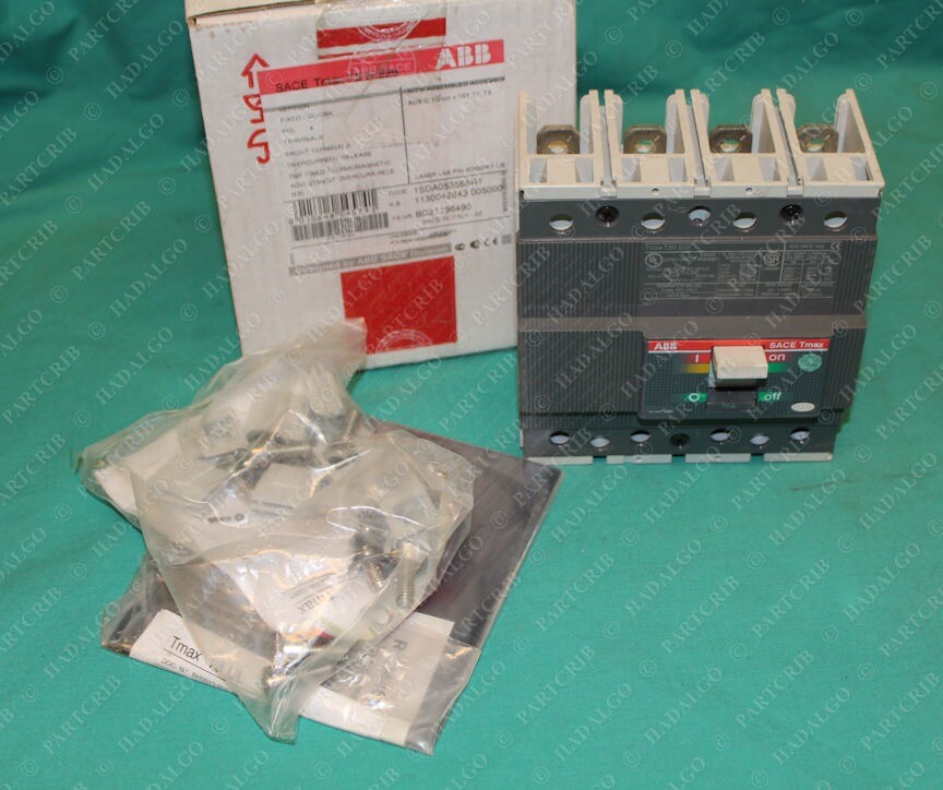 ABB, SACE Tmax T3N 225, Circuit Breaker 4 Pole 70a 70 Amp | eBay