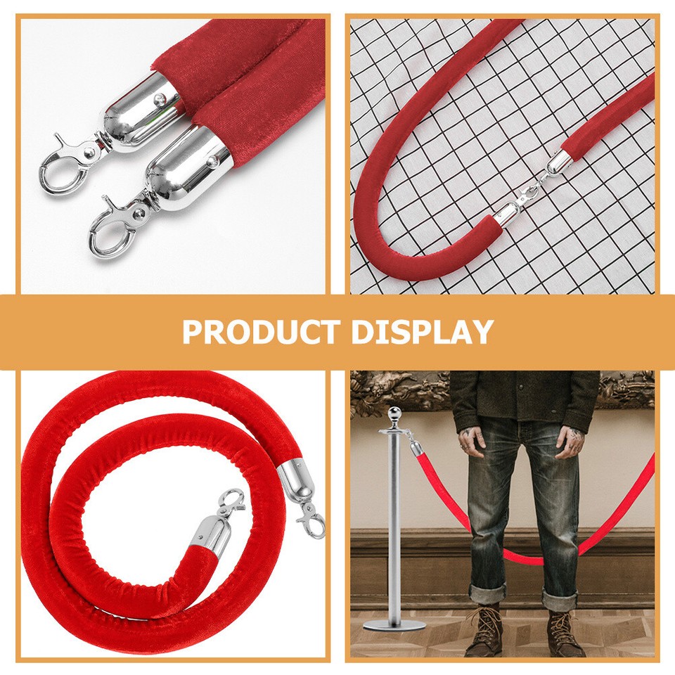 2 Pcs Rope End Stop Snap Ends Caps for Cord Lock with Hook Cotton Clamp ...