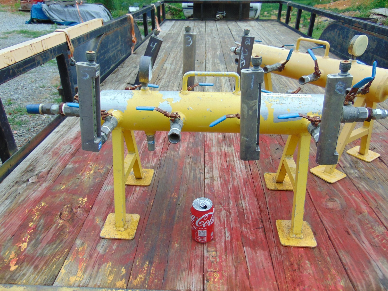 (1) Pneumatic Air Spider Tank Multi-Port for Air Compressor Multi Tools ...