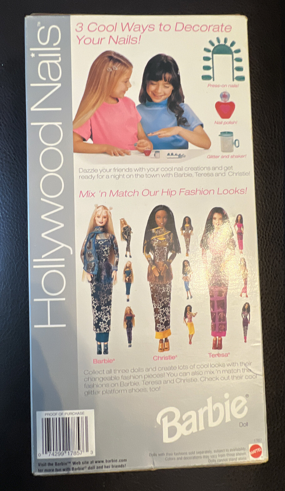 Barbie By Mattel Hollywood Nails Barbie 1999 Doll New In Box NRFB | eBay