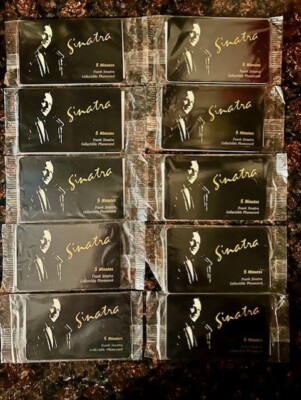 FRANK SINATRA 10 FACTORY SEALED PHONE CARDS RARE | eBay