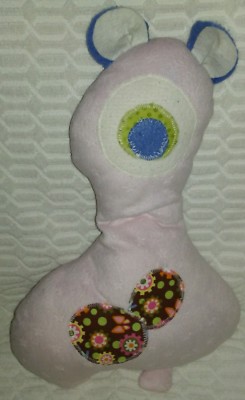 15”Handmade Pink Cyclops Monster Plush | eBay