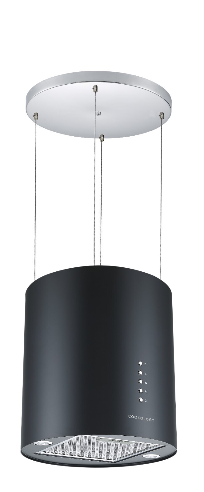 Cookology Wire Hanging Cooker Hood Kitchen Island Ceiling - Black ...