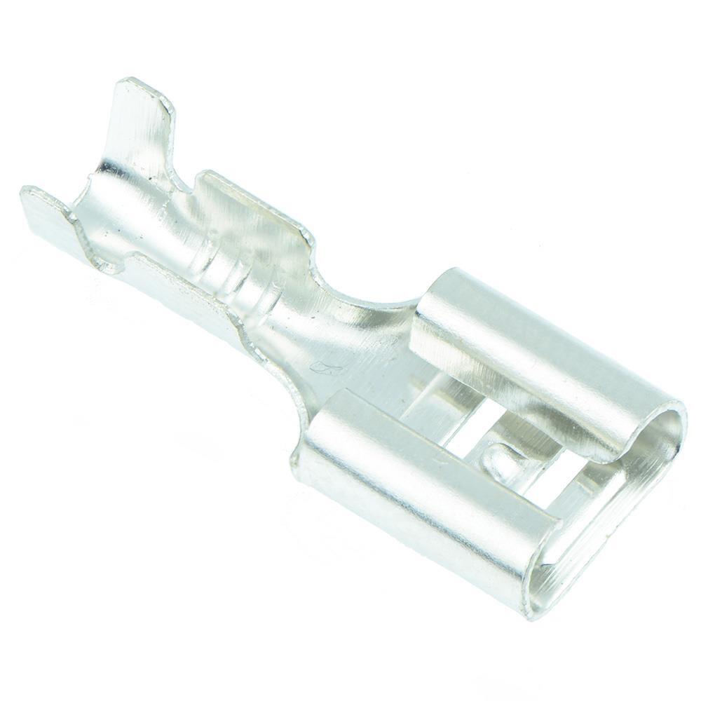 6.3mm Female Crimp Receptacle Connector Terminal 16-20AWG | eBay