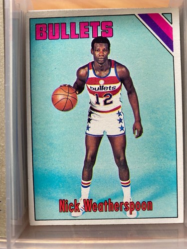 1975 Topps #48 Nick Weatherspoon Very good | eBay