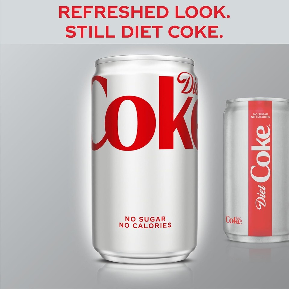 Diet Coke Mini-Can 7.5oz, 10 Pack (Package May Vary) | eBay