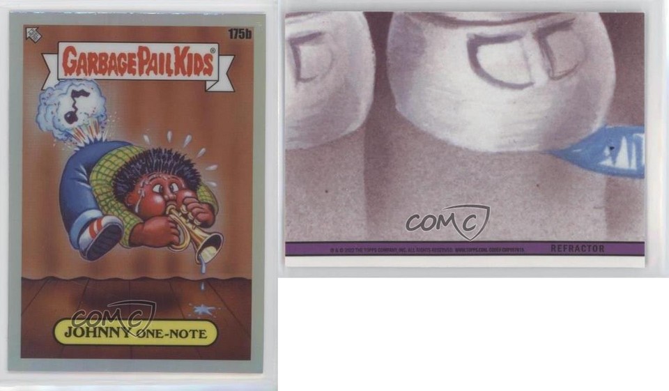 2022 Chrome Garbage Pail Kids Original Series 5 Refractor JOHNNY ONE ...