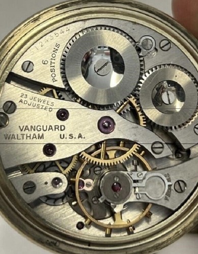 Waltham Premier Pocket Watch - 16S-23 Jewel - Circa 1942- 10 K Gold ...