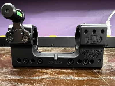 Spuhr SP-3006 Unimount 30mm 0MOA 1.35” Scope Mount With External Bubble ...