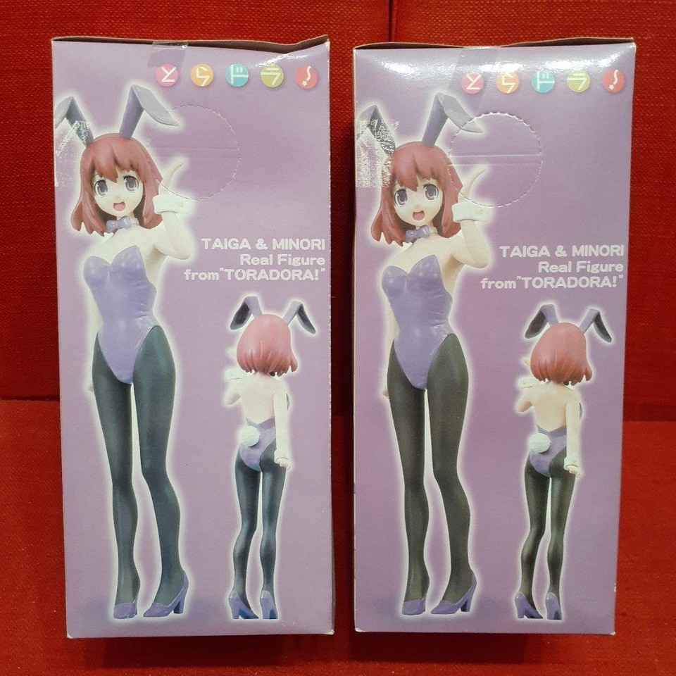 Toradora Taiga Aisaka Minori Kushieda Bunny Girl Figure Vol 2 Unopened ...