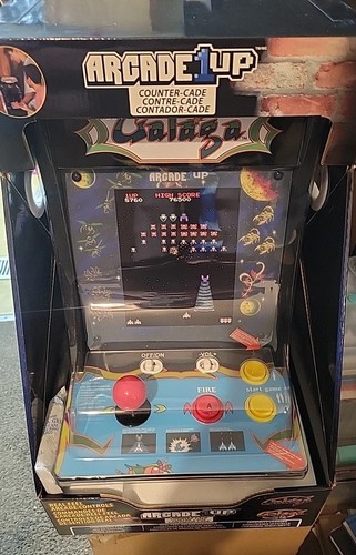 Arcade1Up Galaga / Galaga '88 CounterCade Tabletop Arcade Machine *NEW ...