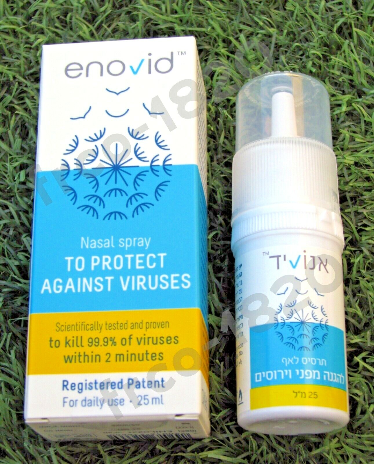 Buy Enovid Nitric Oxide Nasal Spray to Protect Against Viruses 25ml ...