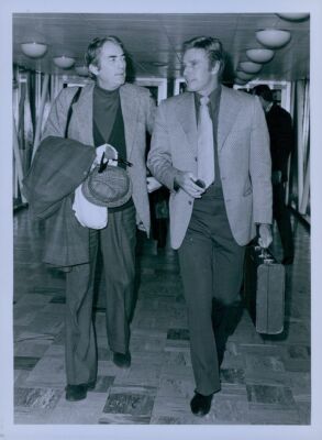 1976 Gregory Peck & Charlton Heston Hollywood Superstars Press Photo | eBay