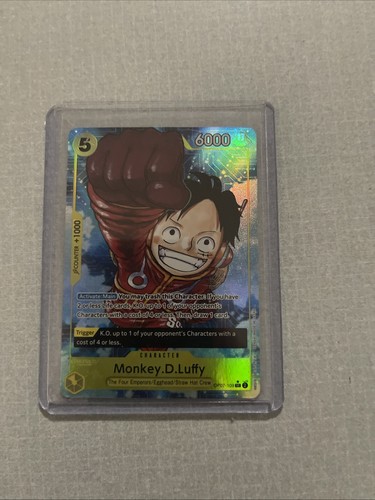 Monkey D. Luffy OP07-109 SR Alt Art 500 Years in the Future One Piece ...