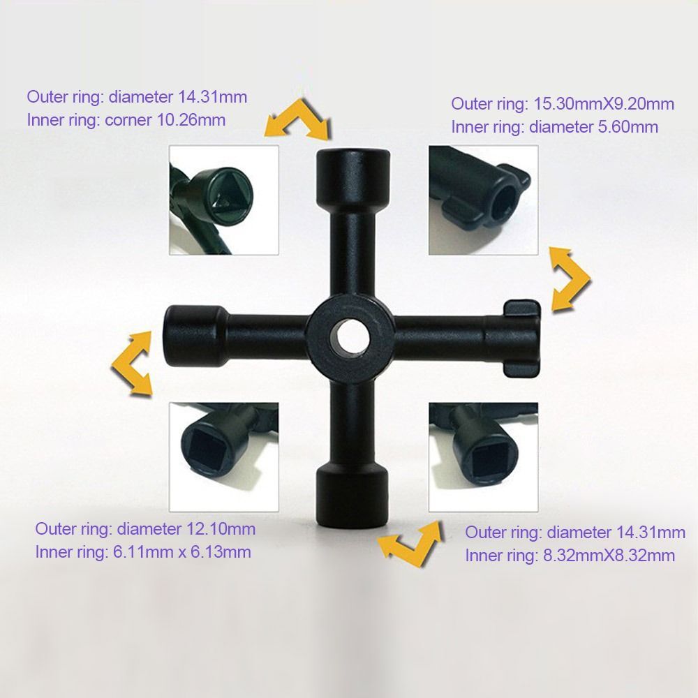 Electrical Cupboard Box Spanner Elevator Cabinet Wrenches Cross ...