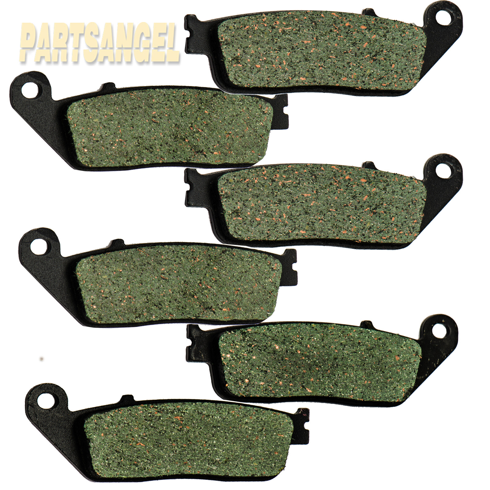Front Rear Brake Pads For Honda GL1500CT Valkyrie 1500 Tourer 1997-2003 ...