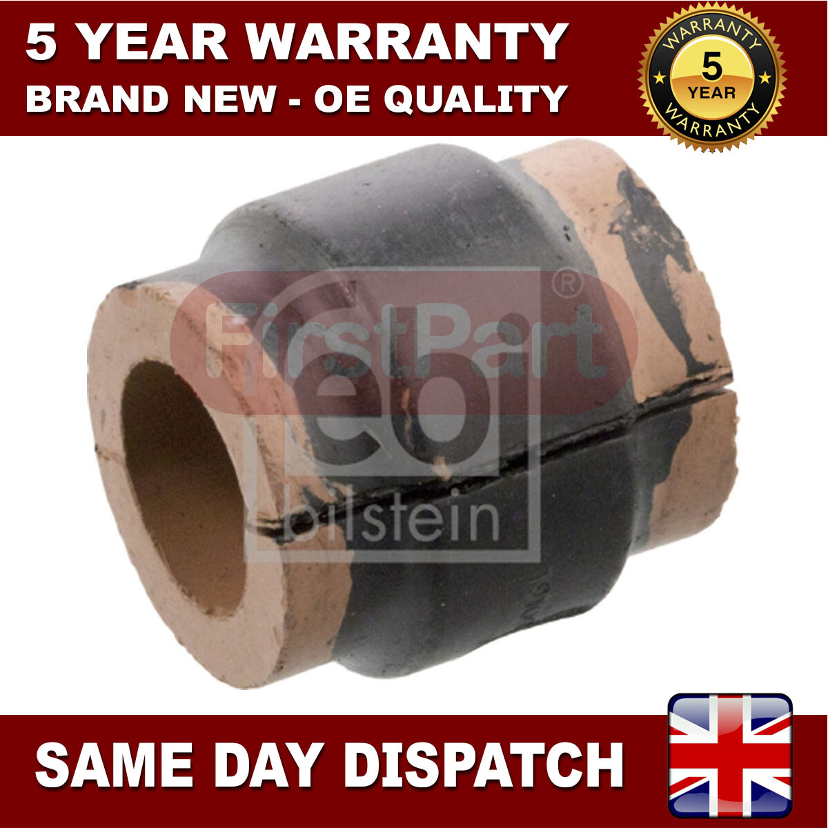 Fits Iveco Daily 1989- FirstPart Rear Anti Roll Bar Bush 93802631 | eBay.de