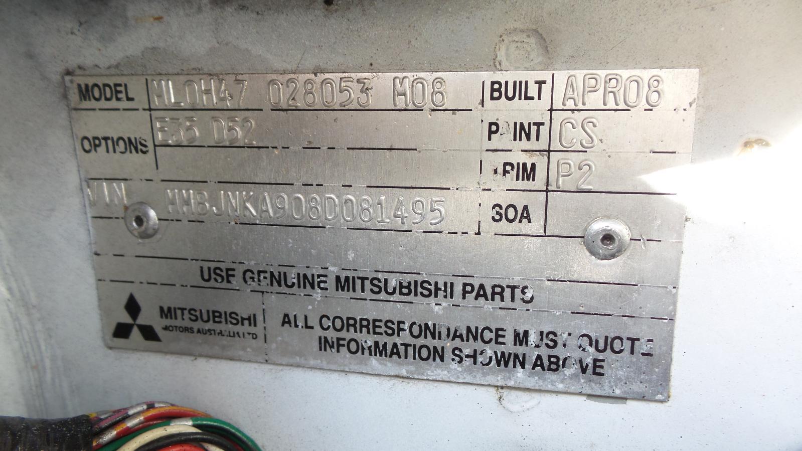 MITSUBISHI TRITON AIR FLOW METER 2.4/3.5, PETROL, ML-MN, 4G64 | eBay ...