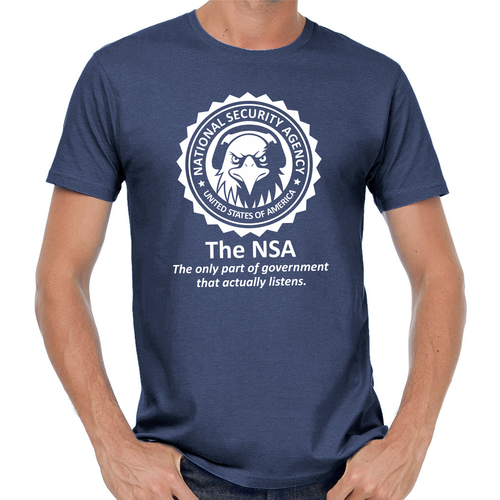 NSA National Security Agency USA Edward Snowden Sprüche Geschenk Lustig ...
