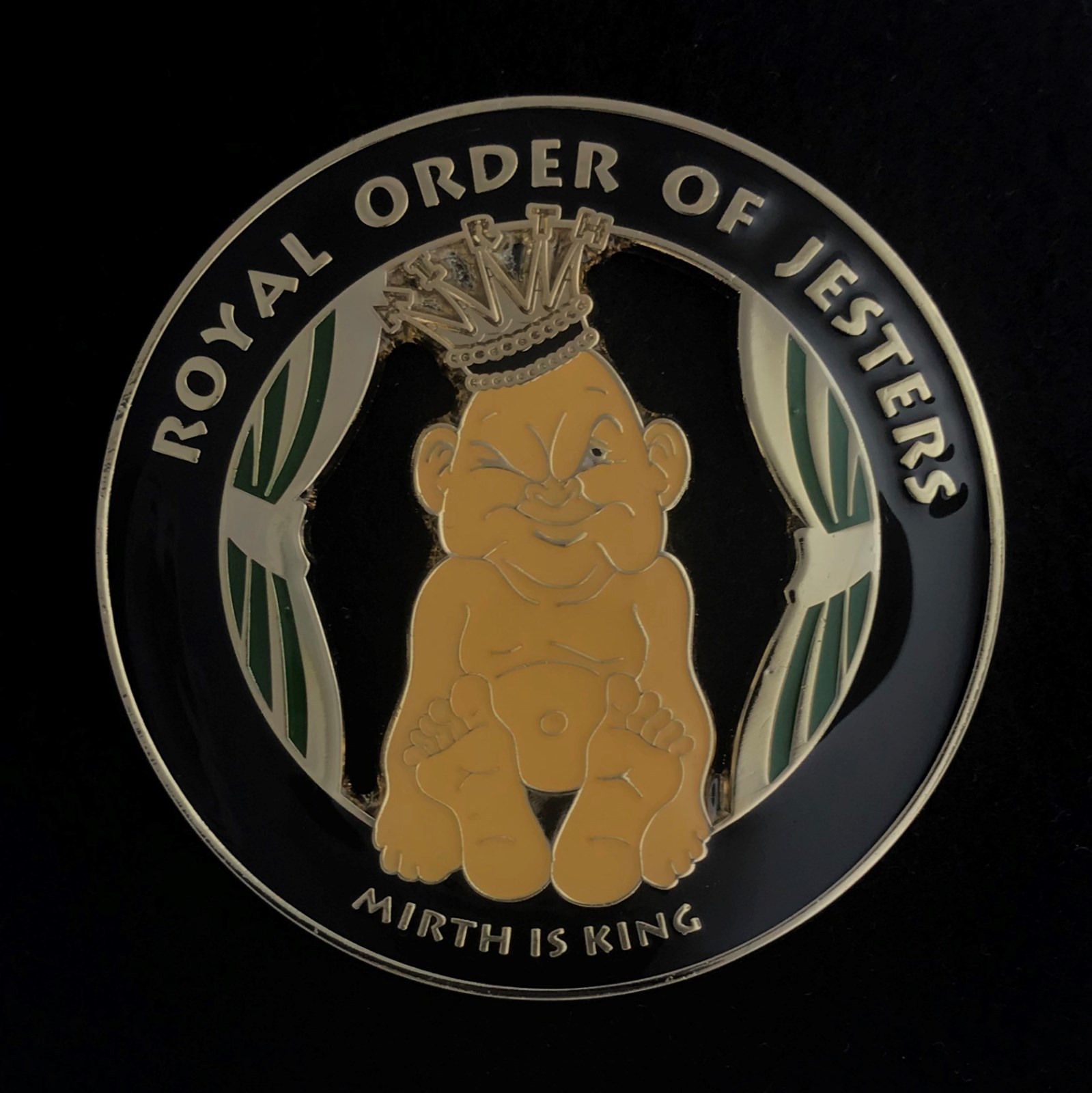 Die Cast Auto Emblem - Royal Order of Jesters (Black) | eBay