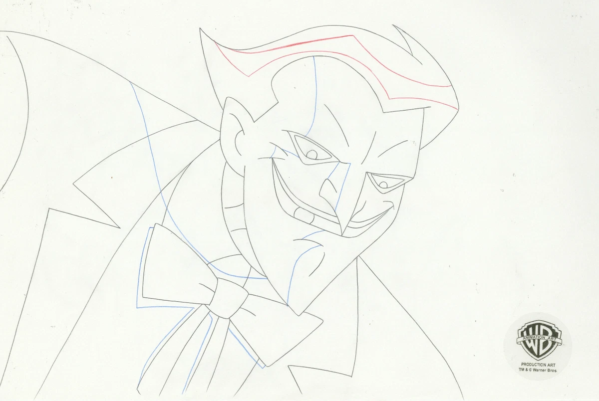 Animated Joker Drawing