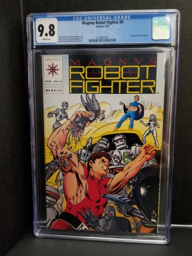 Magnus Robot Fighter #9 (1992) CGC 9.8 1st App of Xyrkol! Unblemished ...