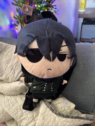 Black Butler Ciel Phantomhive Plush Backpack by Great Eastern | eBay