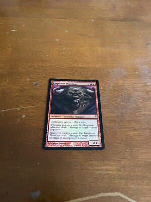 MTG Karplusan Minotaur Coldsnap Foil NM | eBay