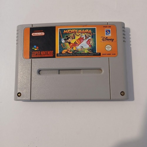 Mickey Mania (Disney, Super Nintendo/SNES) PAL Video Game Cartridge | eBay