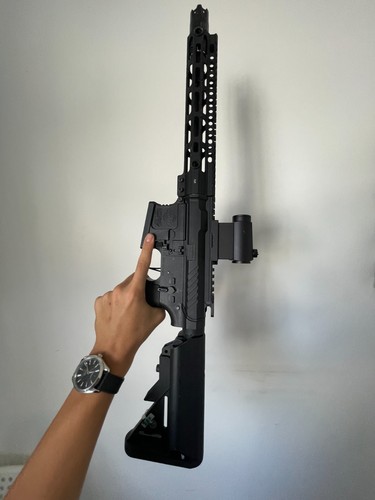 Airsoft M4 AEG Custom build, 40 rps+ SSG, Gate Titan v2, Maxx hopup, M ...
