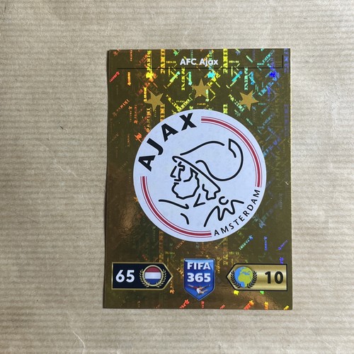 380 ÉCUSSON LOGO BADGE AJAX ATLAS PANINI FIFA 365 2023 STICKERS FOOT ...