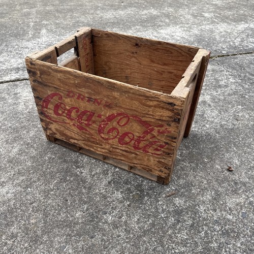Vintage Wooden Coca-Cola Coke Crate CB Co 1964 12 Liter Bottle Carrier ...