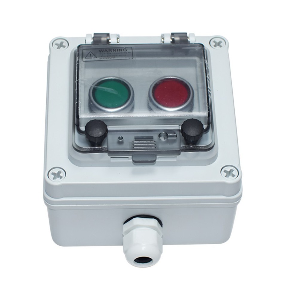 Outdoor 2 Button Switch Box with Start Stop Function for Electrical ...