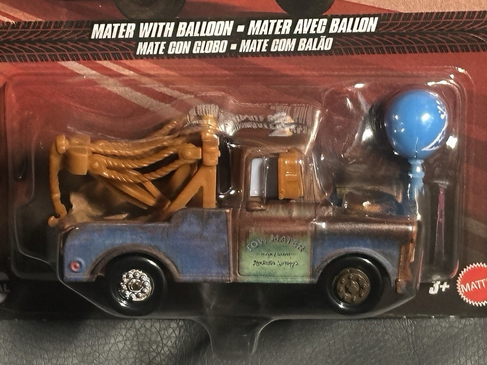 🎈 Mater With Balloon - Disney Pixar Cars 2 - New Mattel Die-Cast 2026 🎈 ...