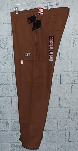 NWT Men's Wolverine Flame Resistant FR HRC2 Cargo Pants 40x30 Duck ...
