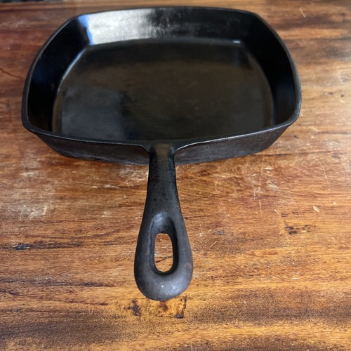VTG BSR 10 ¼” Square Skillet Cast Iron Vintage Restored-1.5” Deep ...
