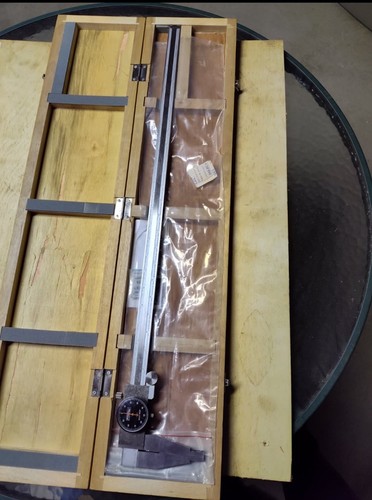 Fowler Extended Range Dial Caliper 0-24" Range .001" Graduation 52-008 ...