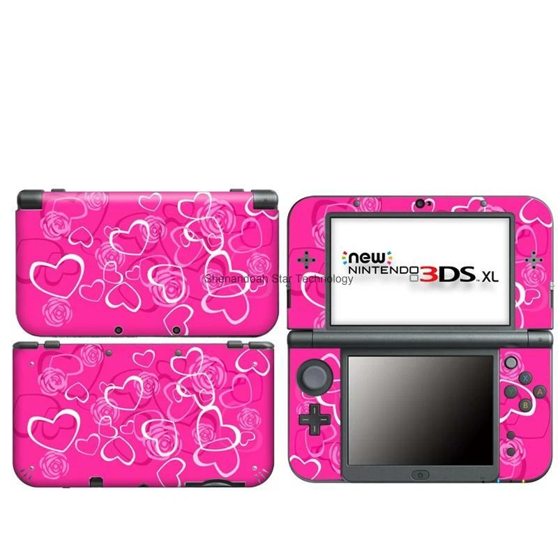 3ds Xl Pink Decal