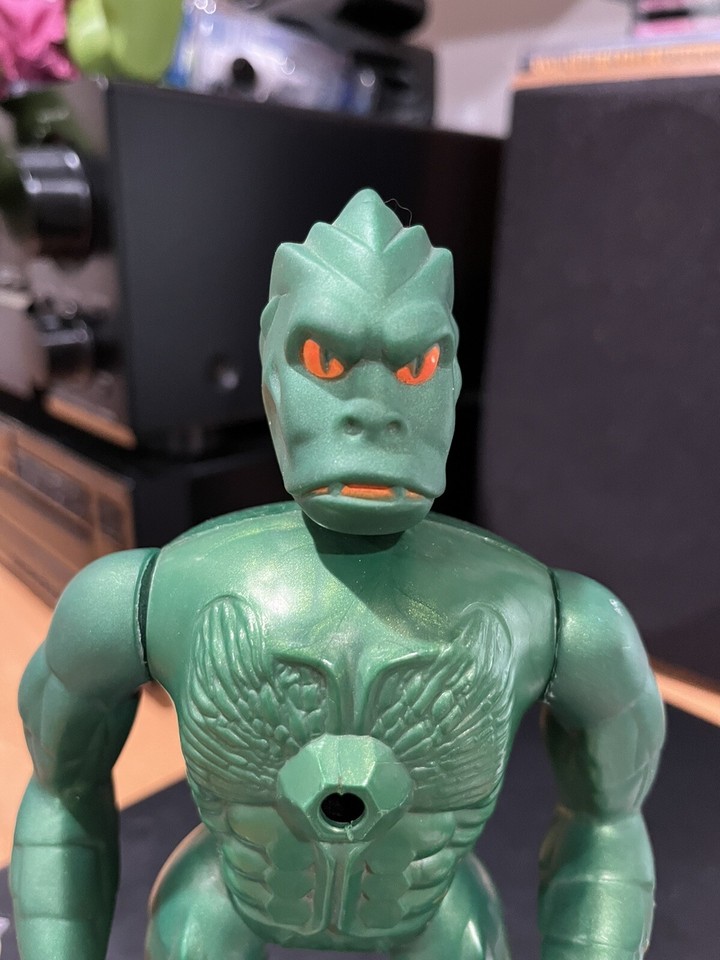 Super GI Joe 1977 Hasbro GOR KING OF THE TERRON Figure WORKING LIGHT ...