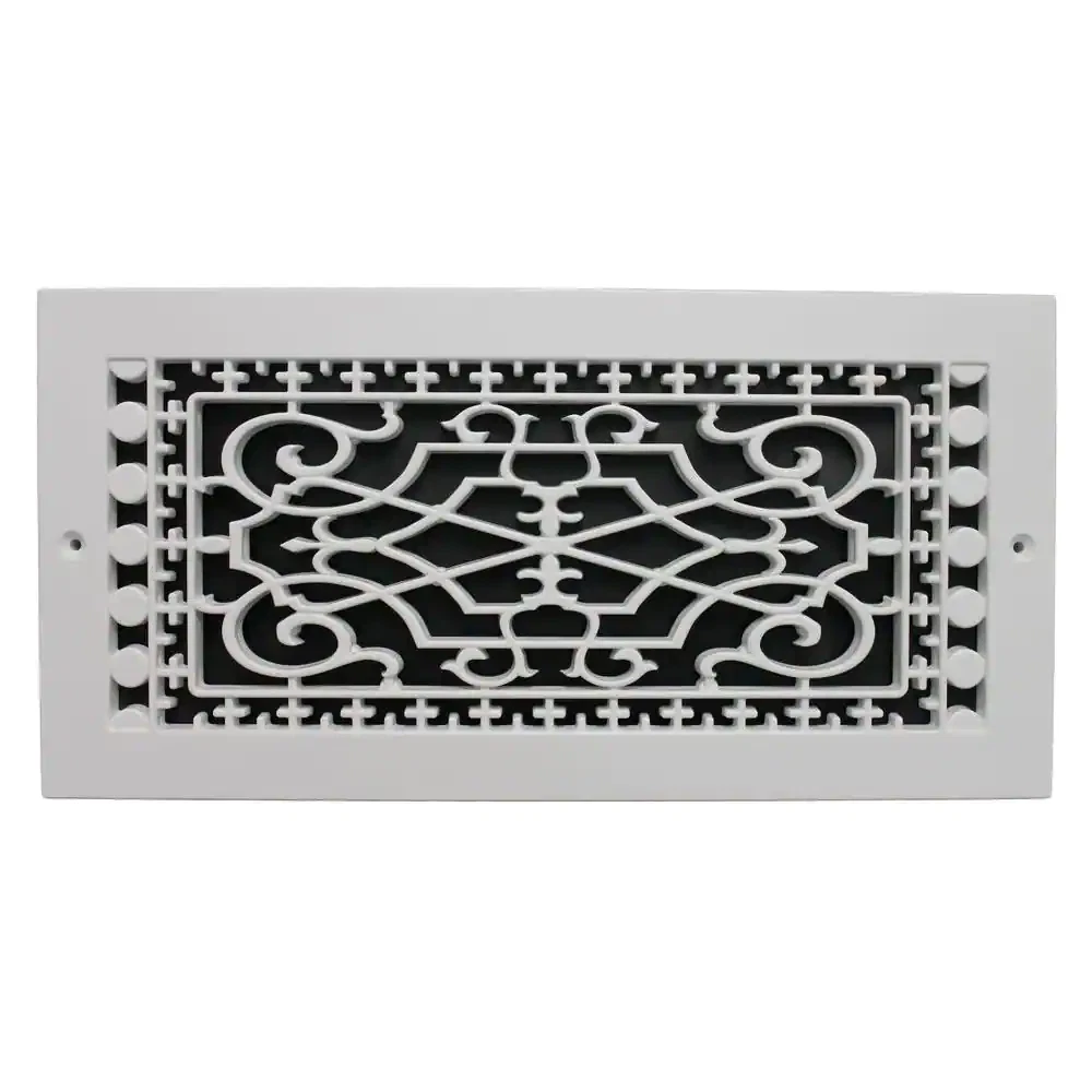 Decorative Return Air Grille White | Shelly Lighting