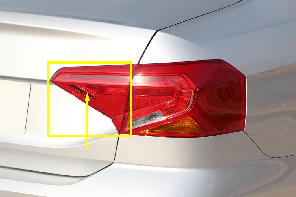 For 2016-2019 Volkswagen Jetta Rear Taillight Assembly Inner Right Side ...