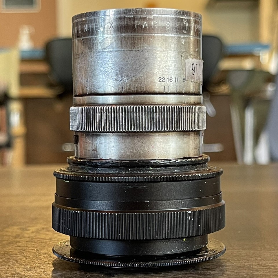 RARE [Exc] P.Angenieux Paris Type Y1 90mm f2.5 M42 Lens 7054 | eBay