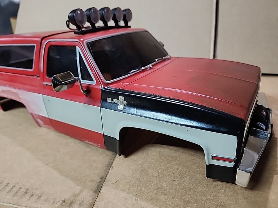 Tamiya Chevrolet Blazer K5 4wd Scale RC Body Clodbuster Axial Scx10 ...